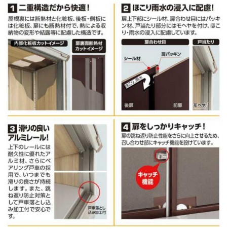 INABA STORAGE STOCKER KMW-219D FULL SHELF