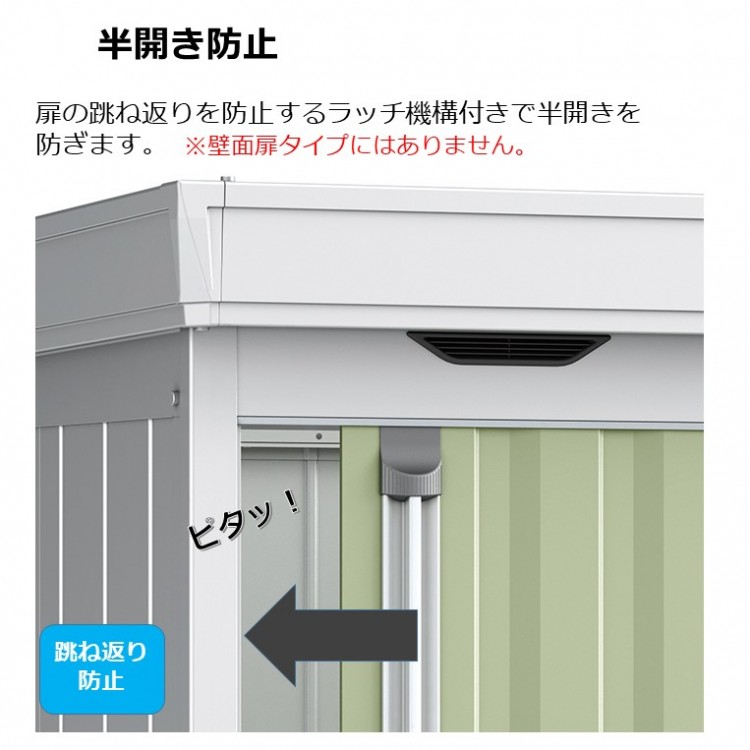 INABA FORTA FS-1518S STORAGE HOUSE FULL SHED